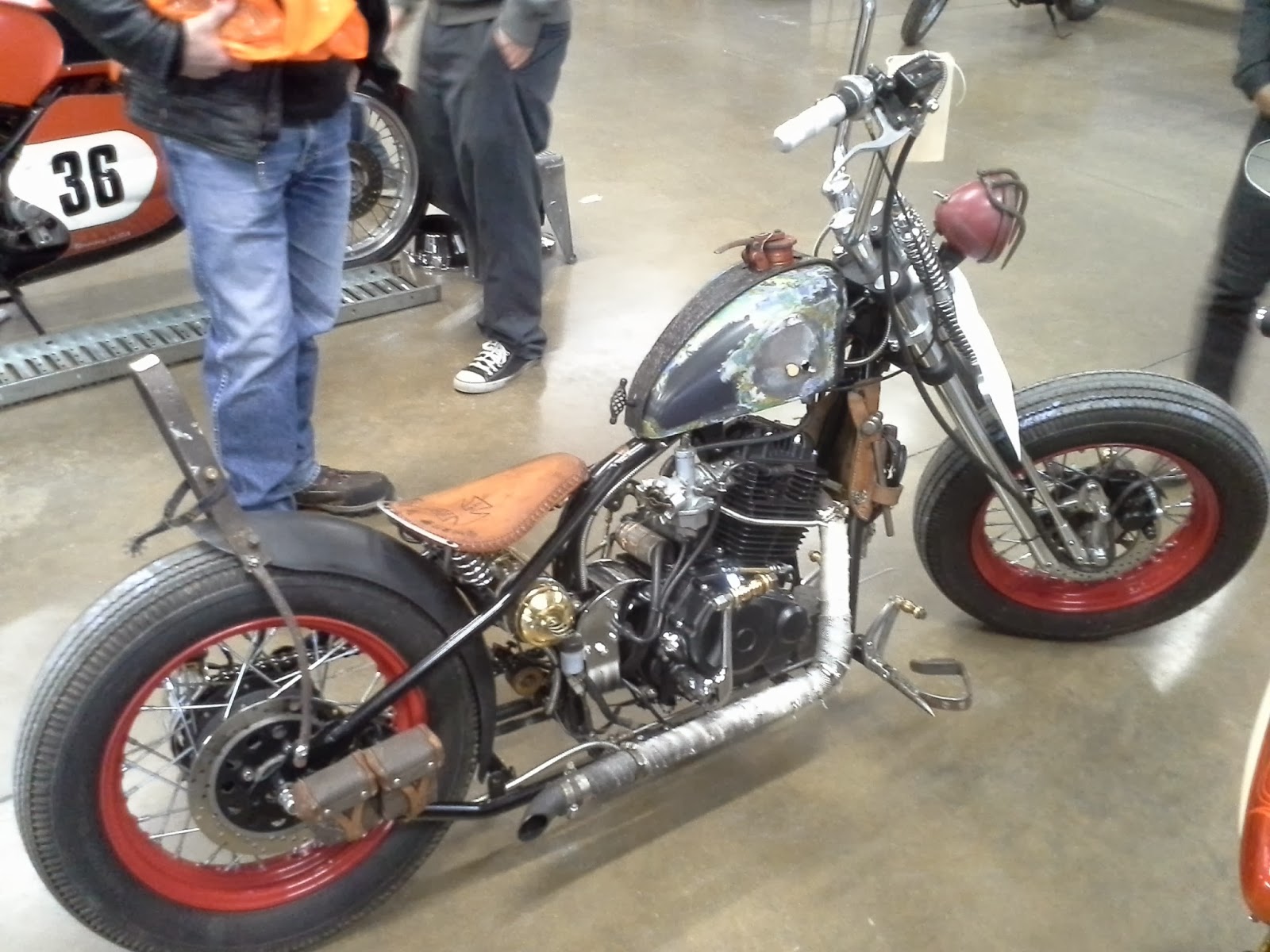 Double Aught Garage Blog: Lowbrow Customs - Midwest Moto Swap