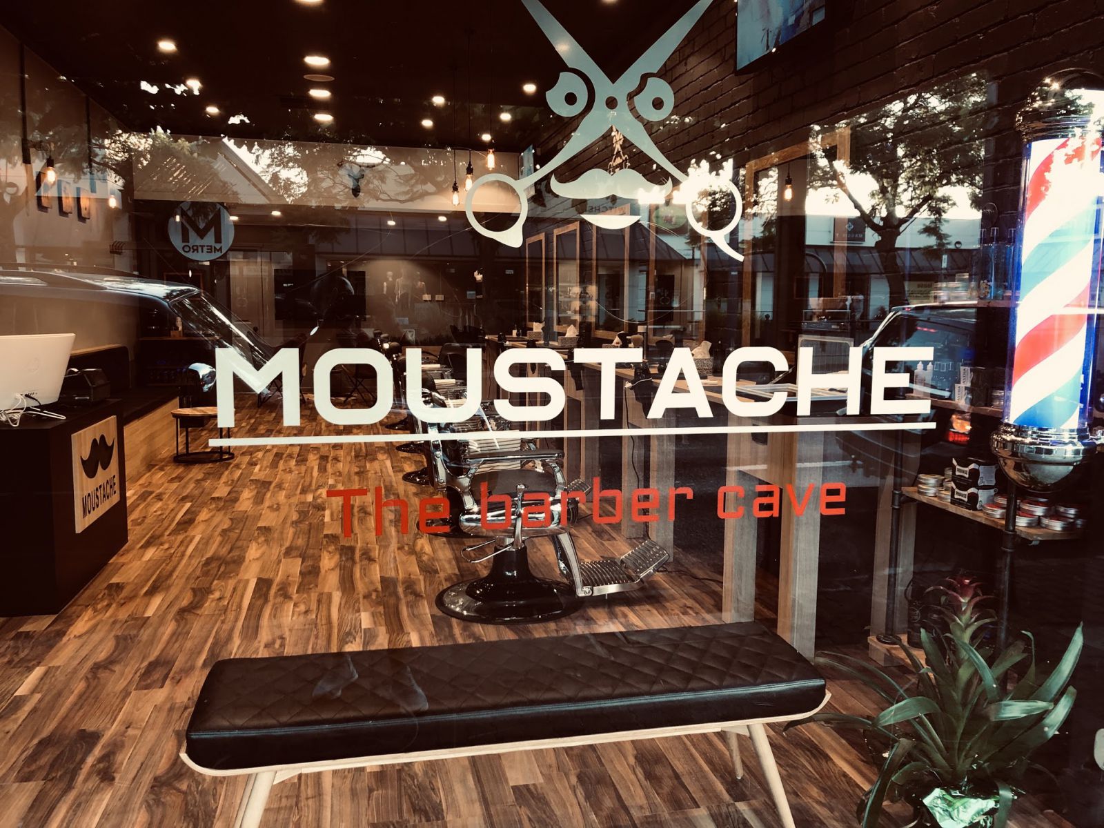Moustache The Barber Cave