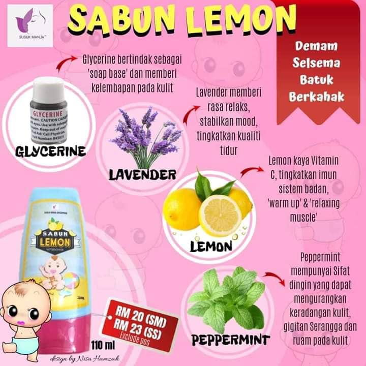 SABUN LEMON SUSUK MANJA ENTERPRISE | BEAUTY KIOSK