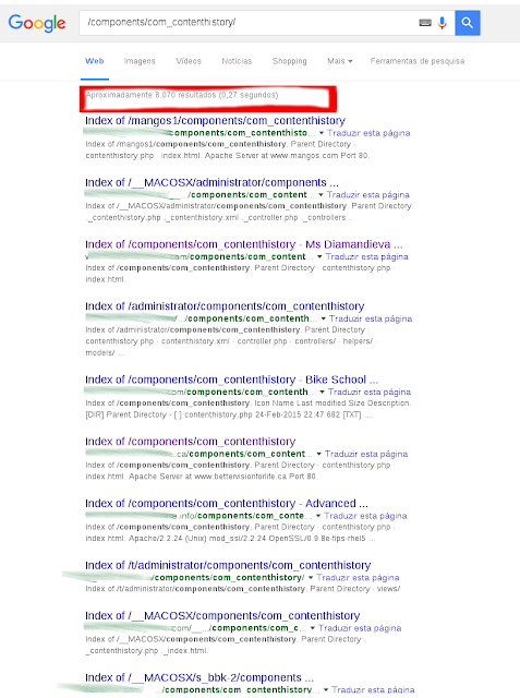 Google INURL - Brasil