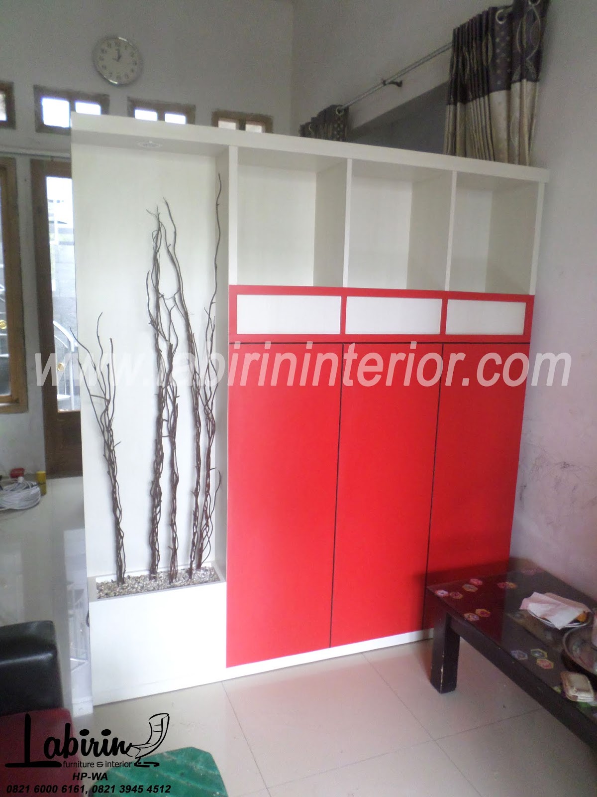 PARTISI 2 SISI ~ Kitchen Set Malang | Minimalis Murah