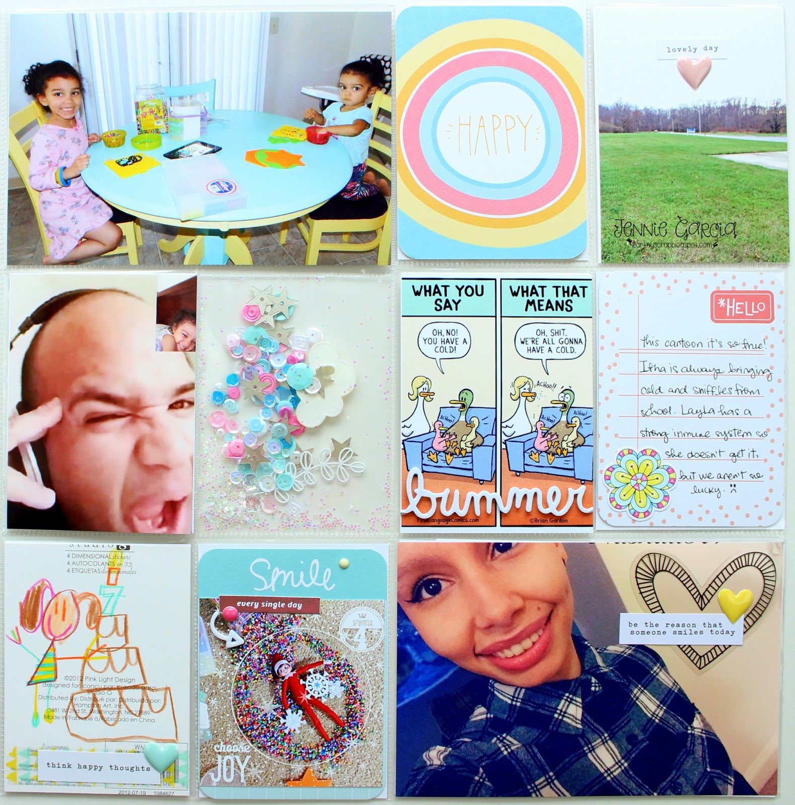 Cute and Sparkly Project Life ~ EarthyScrap