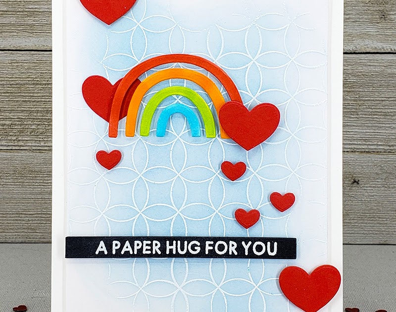 Paper Pursuits: A Paper Hug for You - MFT Wednesday Sketch Challenge #522