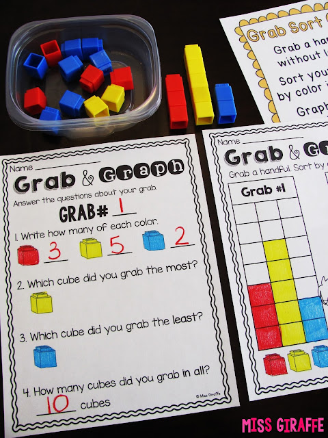 Miss Giraffe's Class: Graphing and Data Analysis in First Grade