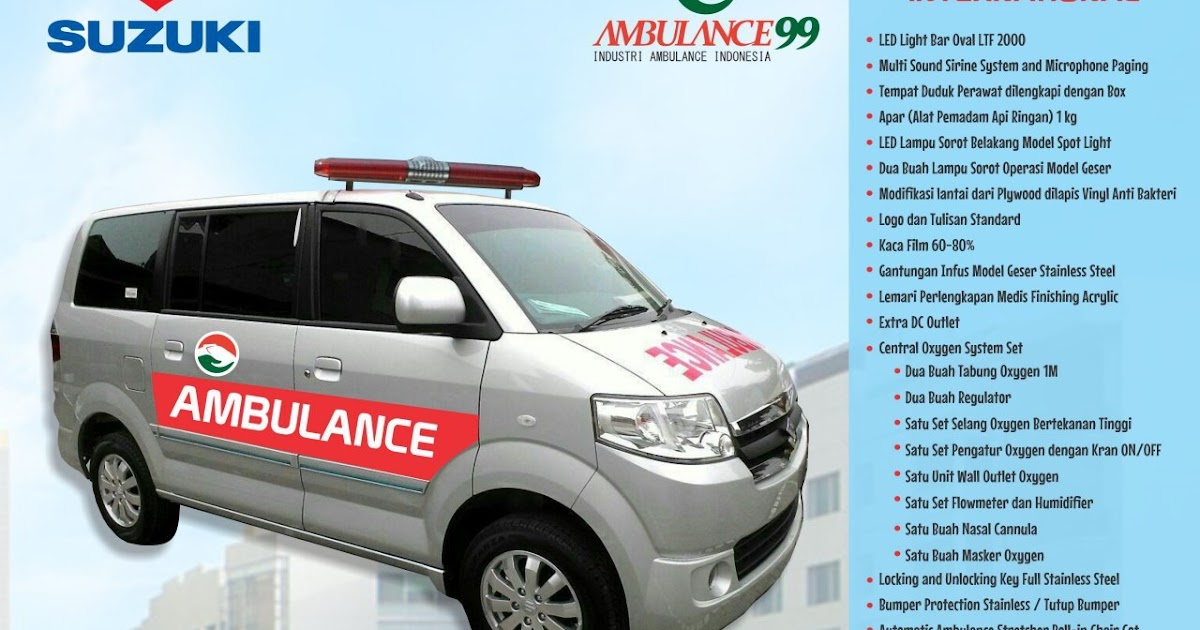 Modifikasi Mobil Ambulance Medis