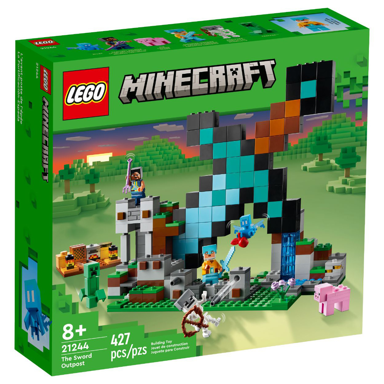 Minecraft The Sword Outpost Regular Set | Minecraft Merch