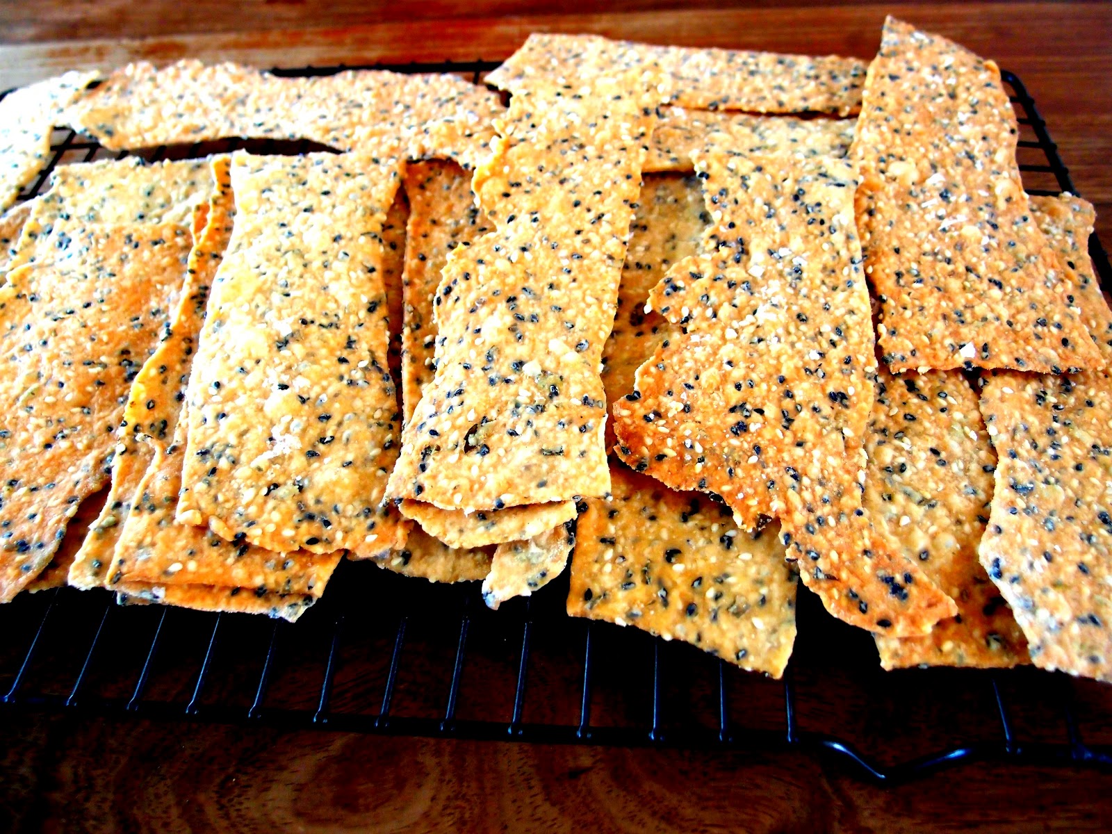 Milk and Honey: Sesame and Oregano Lavosh