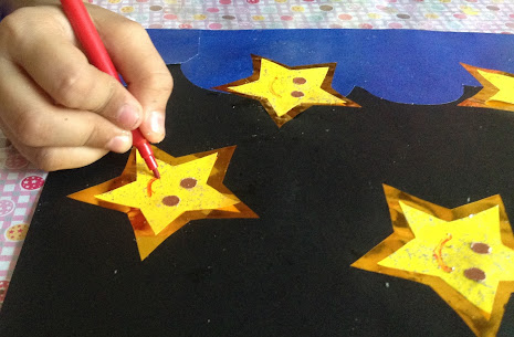 Star Craft: Glitter Paper Stars | Home Learning Art & Craft Activity