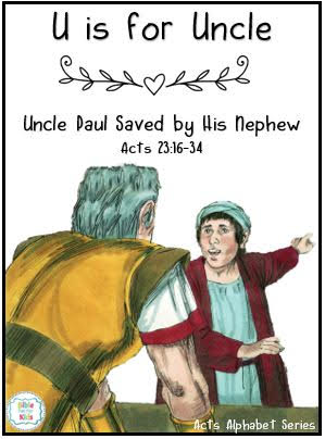 Uncle Paul Saved by his Nephew | Bible Fun For Kids