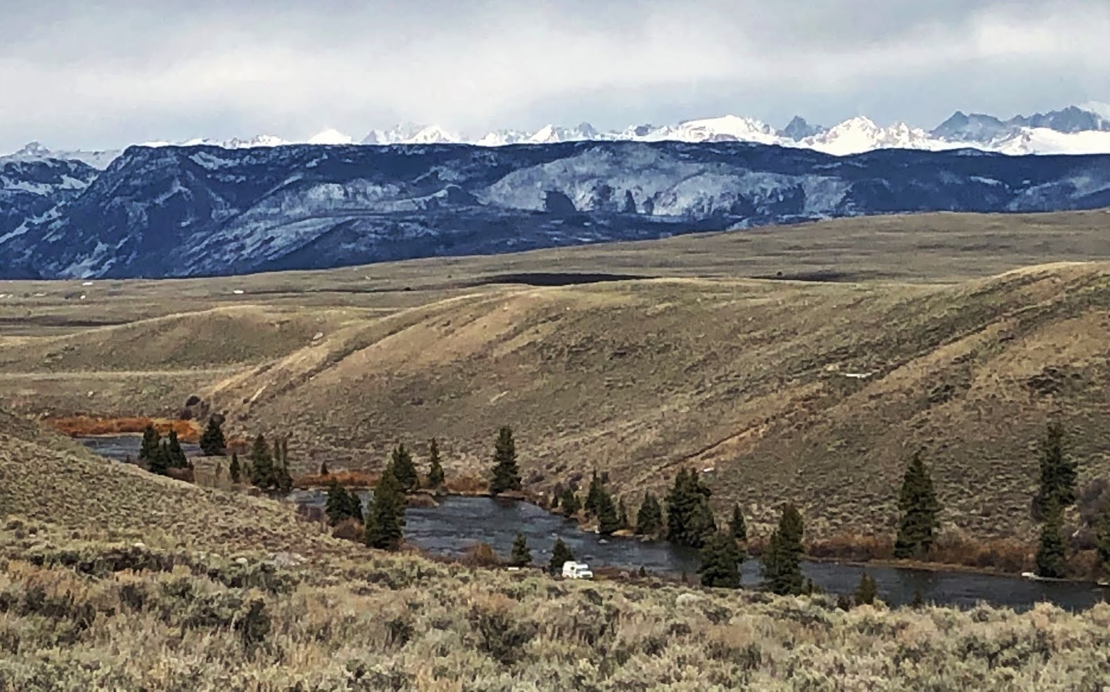 Down the Road: Our Amazing River Site on BLM Land - Wyoming