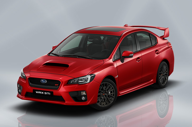 Subaru WRX STI 4 (2014 à 2017) - Couleurs