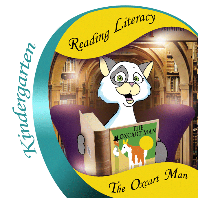 Glimmercat Education: Ox-Cart Man Reading Literacy Activity