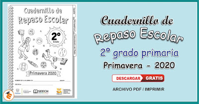 Material Educativo: Cuadernillo de Repaso Escolar 2º grado Ciclo ...