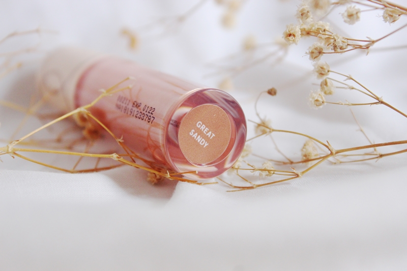 Dear Me Beauty Glass Skin Liquid Highlighter Shade Great Sandy Review ...