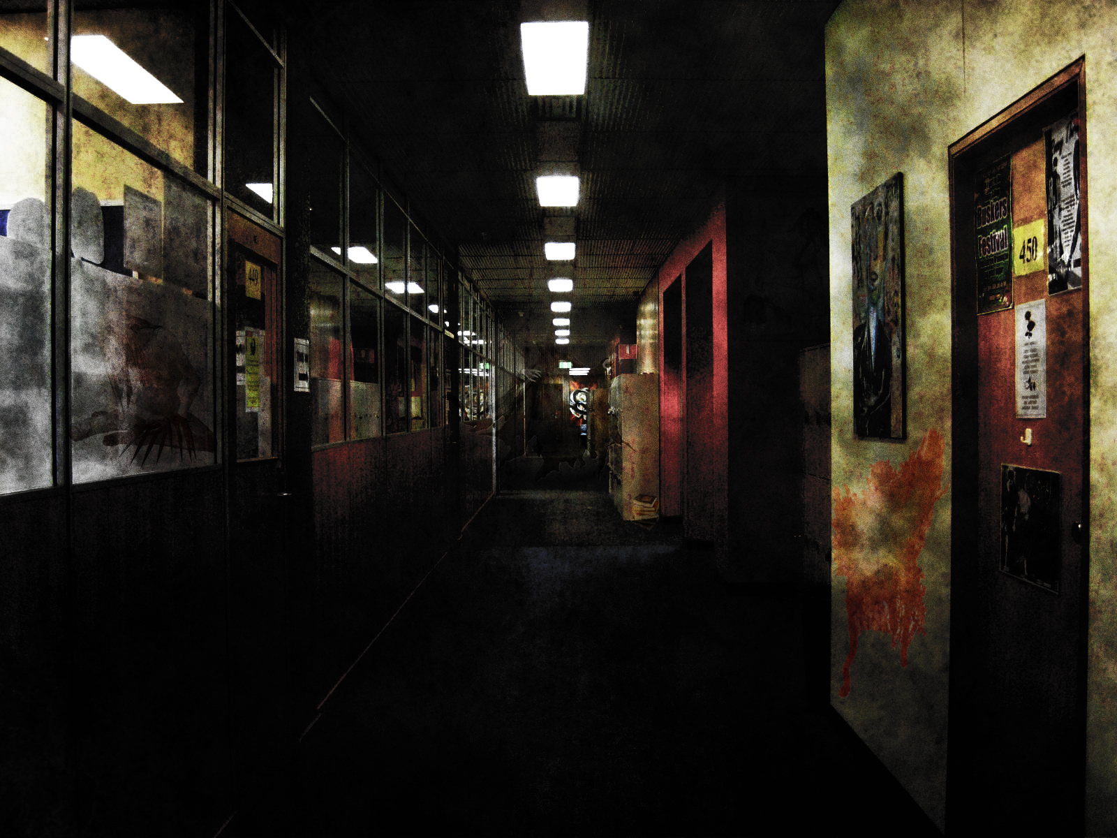 The Omnipotent Puppeteer of Elevator Music: I AM THE SCARY CORRIDOR MAN