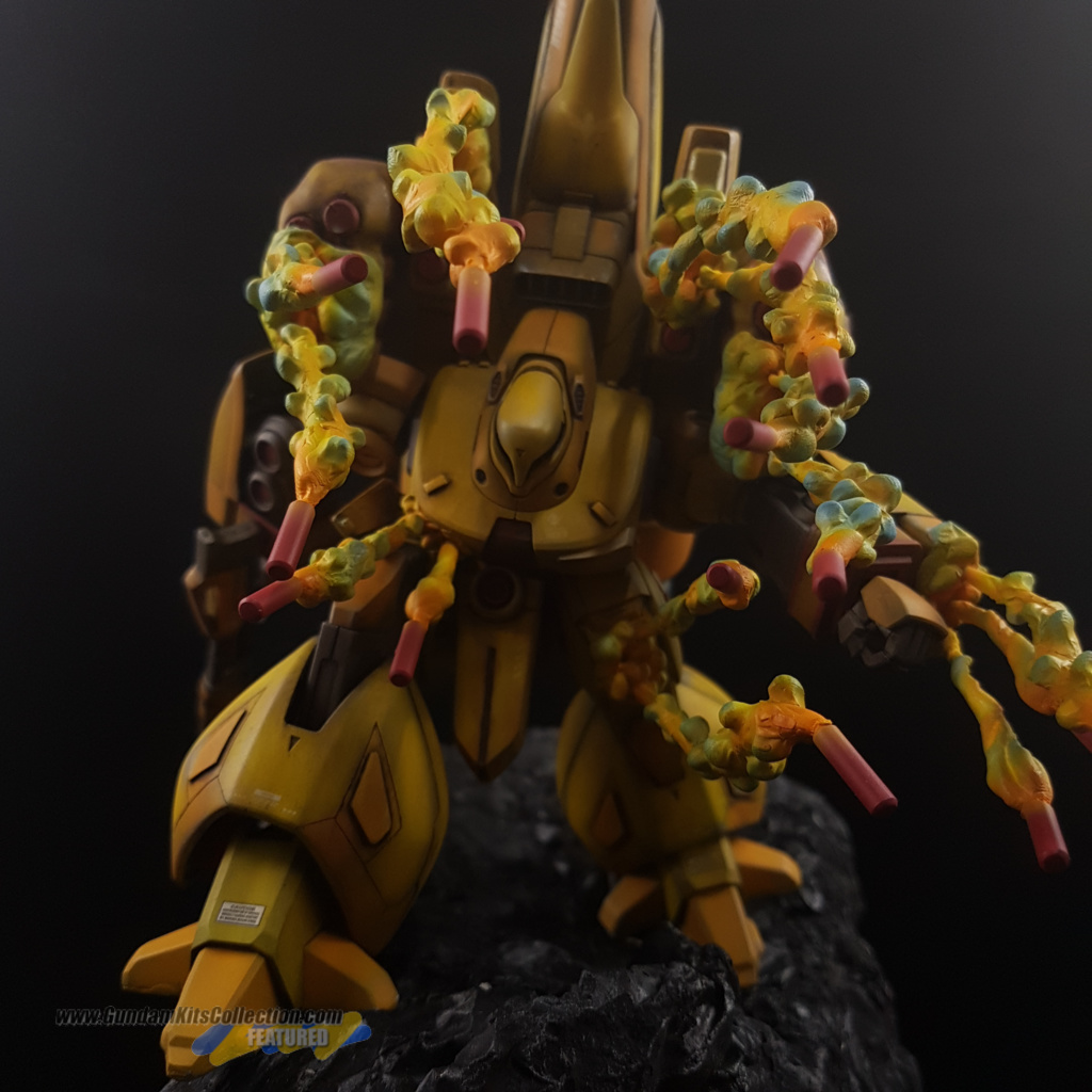 Custom Build: HGUC 1/144 AMX-102 ZSSA "Hell Raining Down on The Wicked"