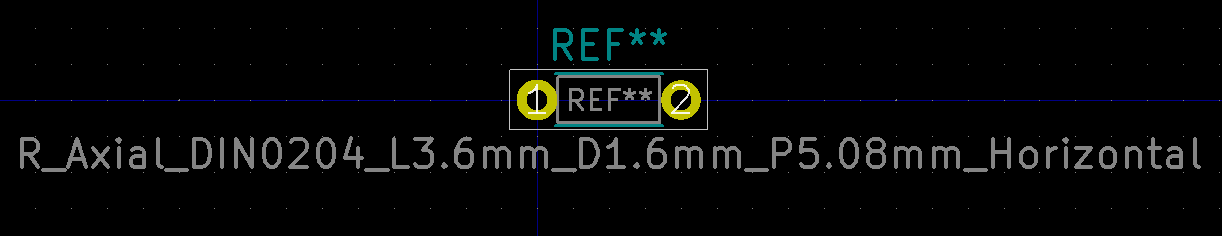 KiCad Tutorial: Tutorial 1.9: Assign Footprints to Resistors
