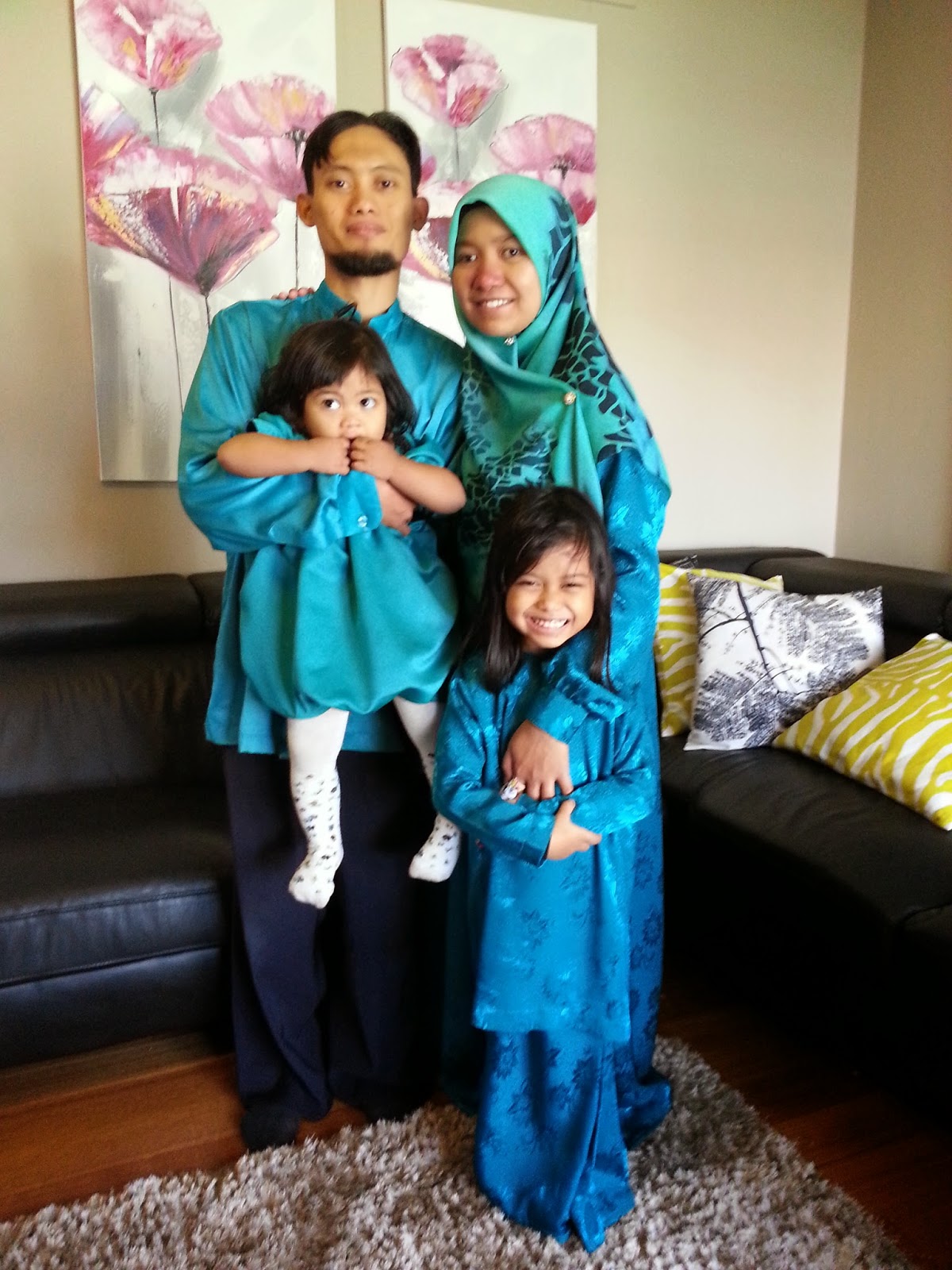 Beraya di perantauan, pengalaman indah bersama keluarga