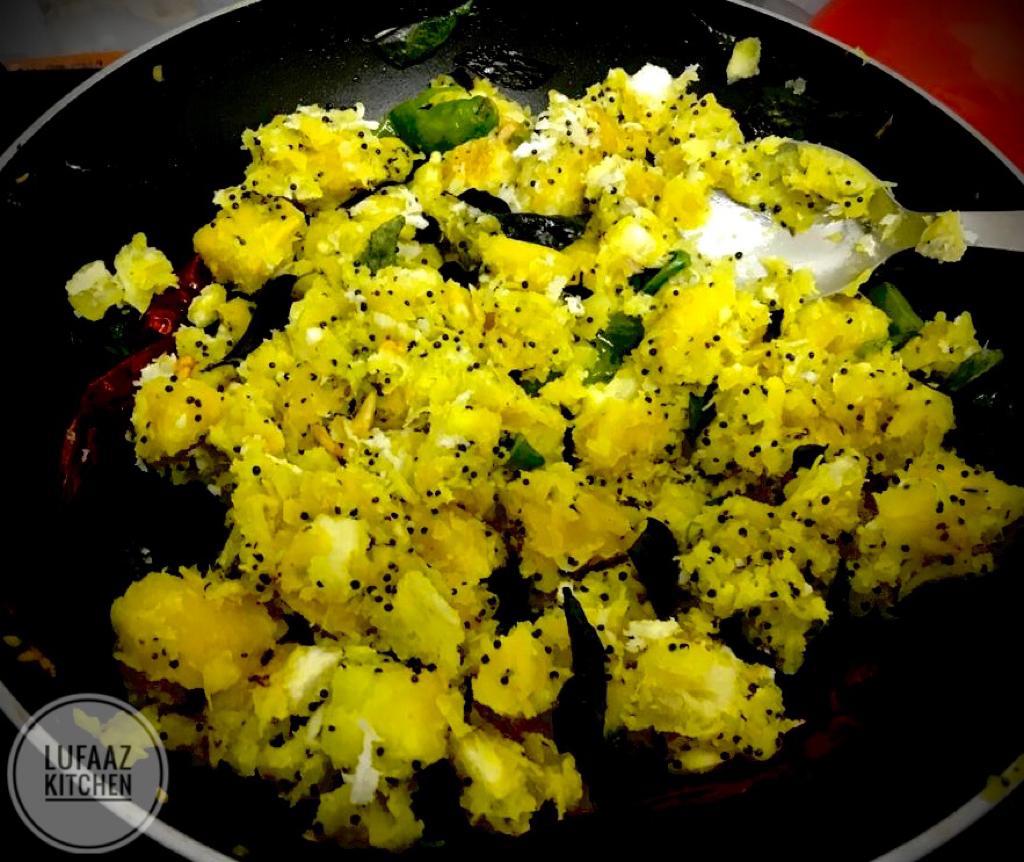 Tapioca roast/ Kerala kappa roast