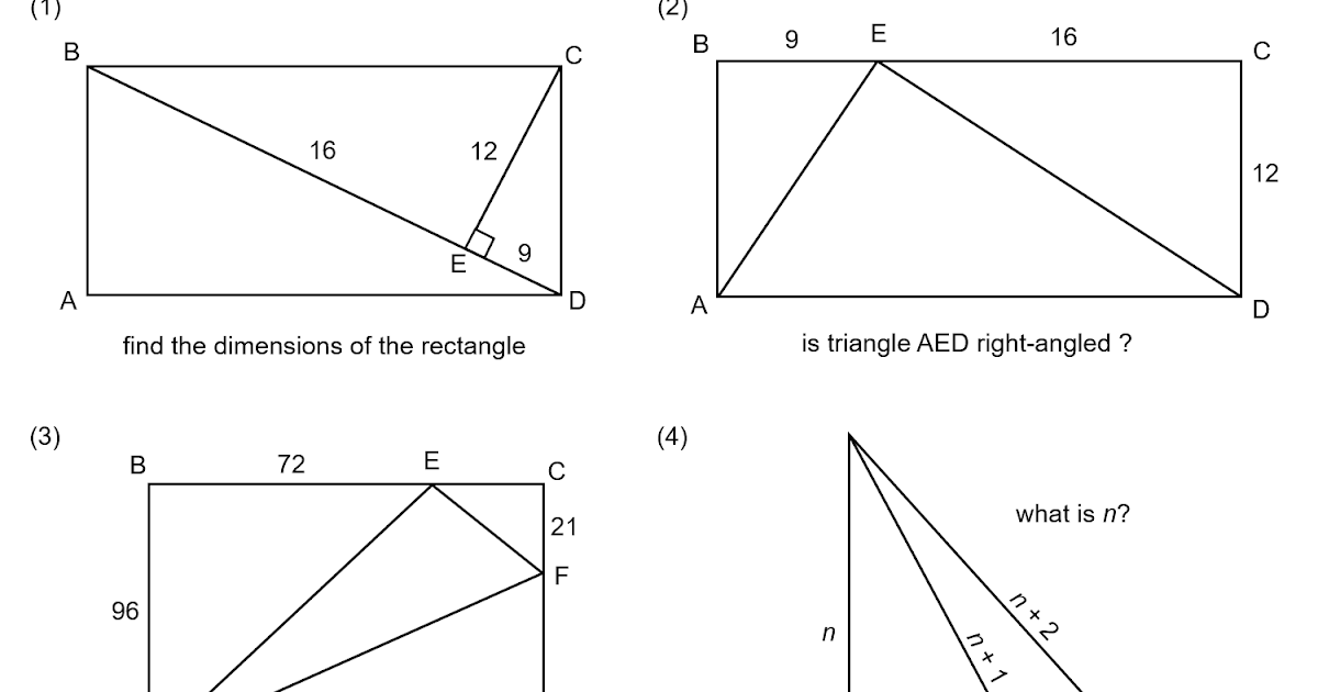 MEDIAN Don Steward mathematics teaching: triple triangle lengths