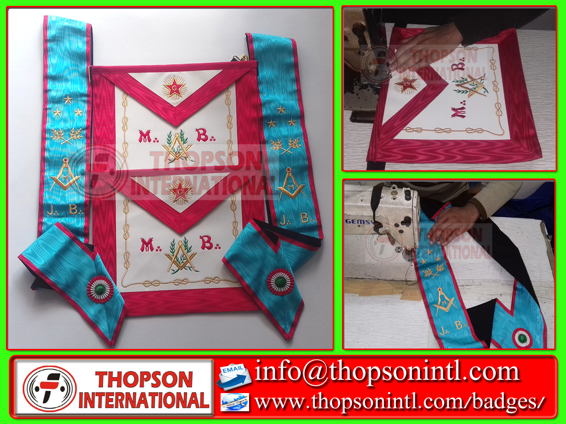 Thopson International : Masonic French rite MB Master Apron