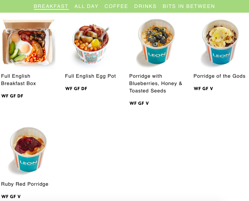 The Gluten & Dairy-Free Review Blog: Leon Review (USA)