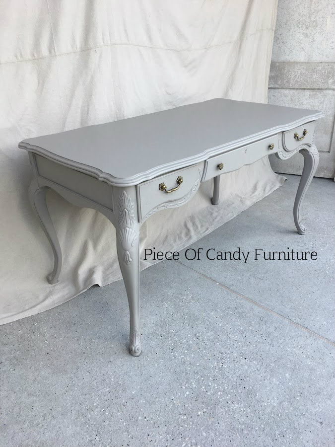 Piece Of Candy Furniture: French Executive Gray Desk...