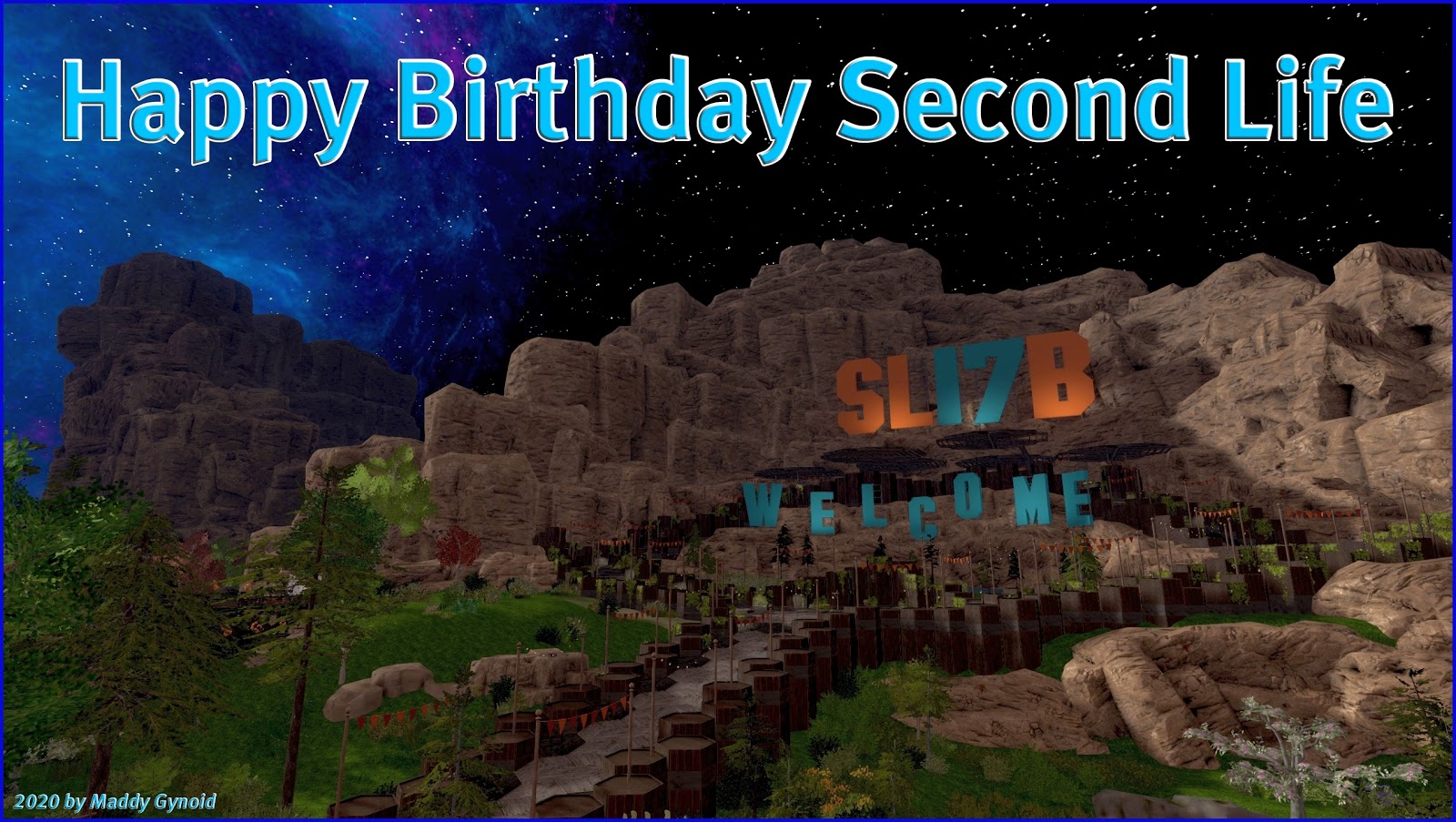 Echt Virtuell: [SL17B] - Happy Birthday Second Life!