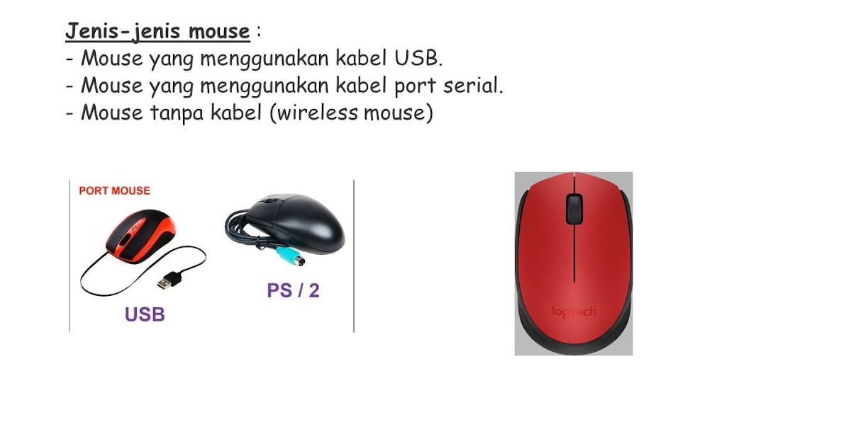 hamdan: Cara atau tutorial menggunakan mouse komputer