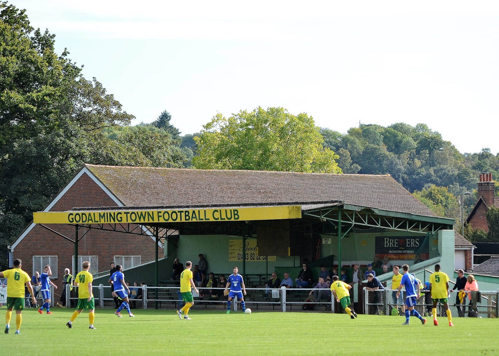 Hopping Around Hampshire: Godalming Town v Brockenhurst