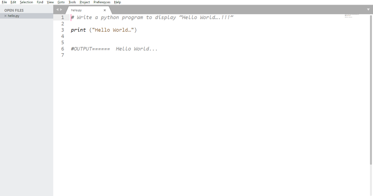 How to create simple Python program. ~ Program or Coding