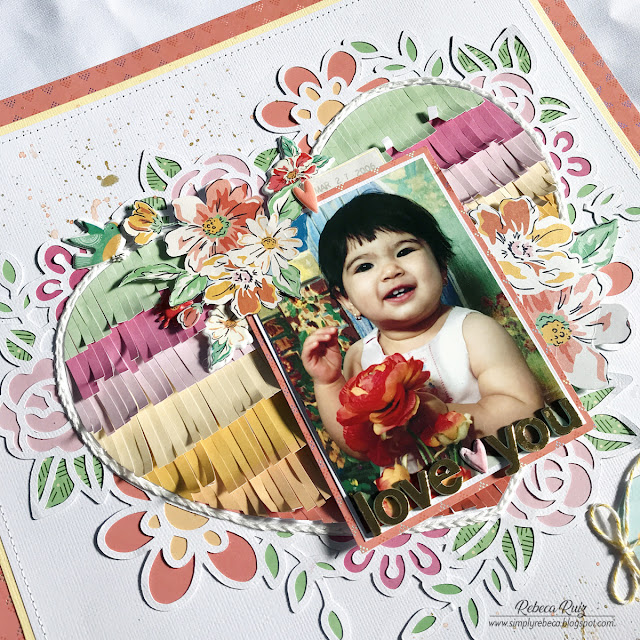 Love You Layout - Simply Rebeca