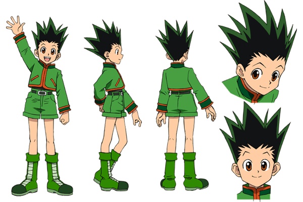 Gon Freecss กอร์น ฟรีคส์ รุกกี้ฮันเตอร์หมัดเป่ายิ้งฉุบ