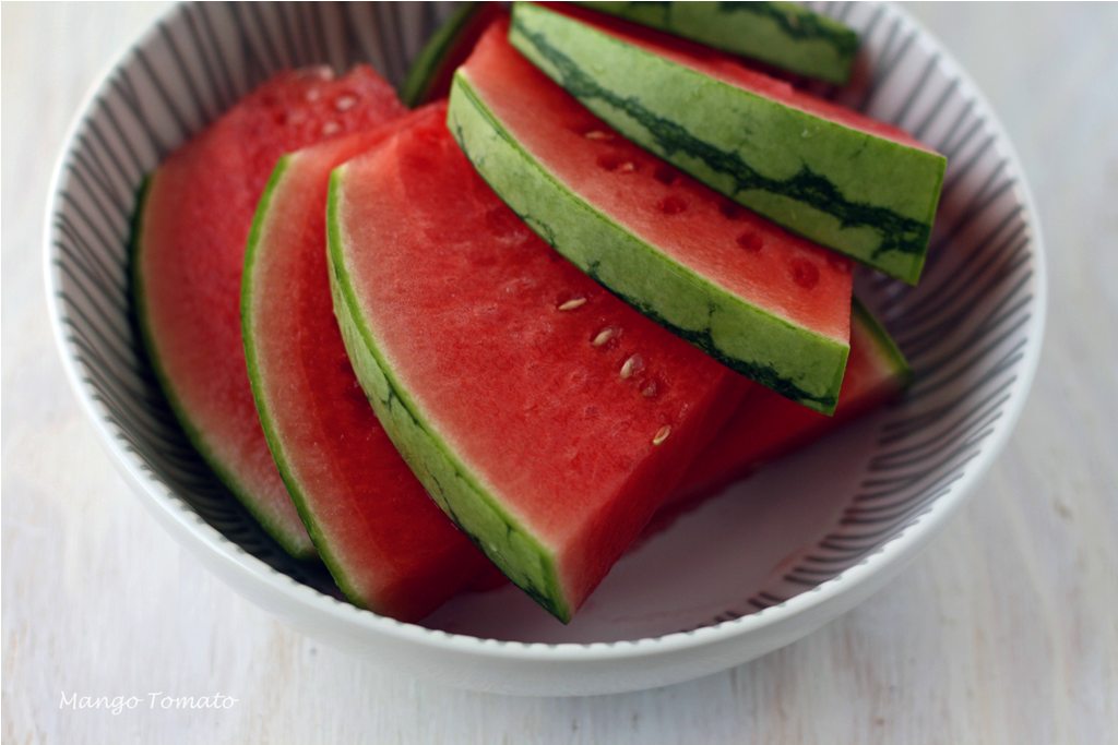 Mango & Tomato: Easiest recipe for pickled watermelon