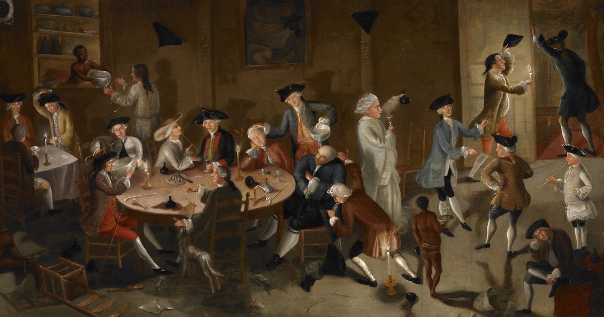 British Tars, 1740-1790: Sea Captains Carousing in Surinam, c.1752-1758