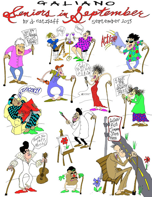 Dorrie's Comics and Cartoons: Seniors In September