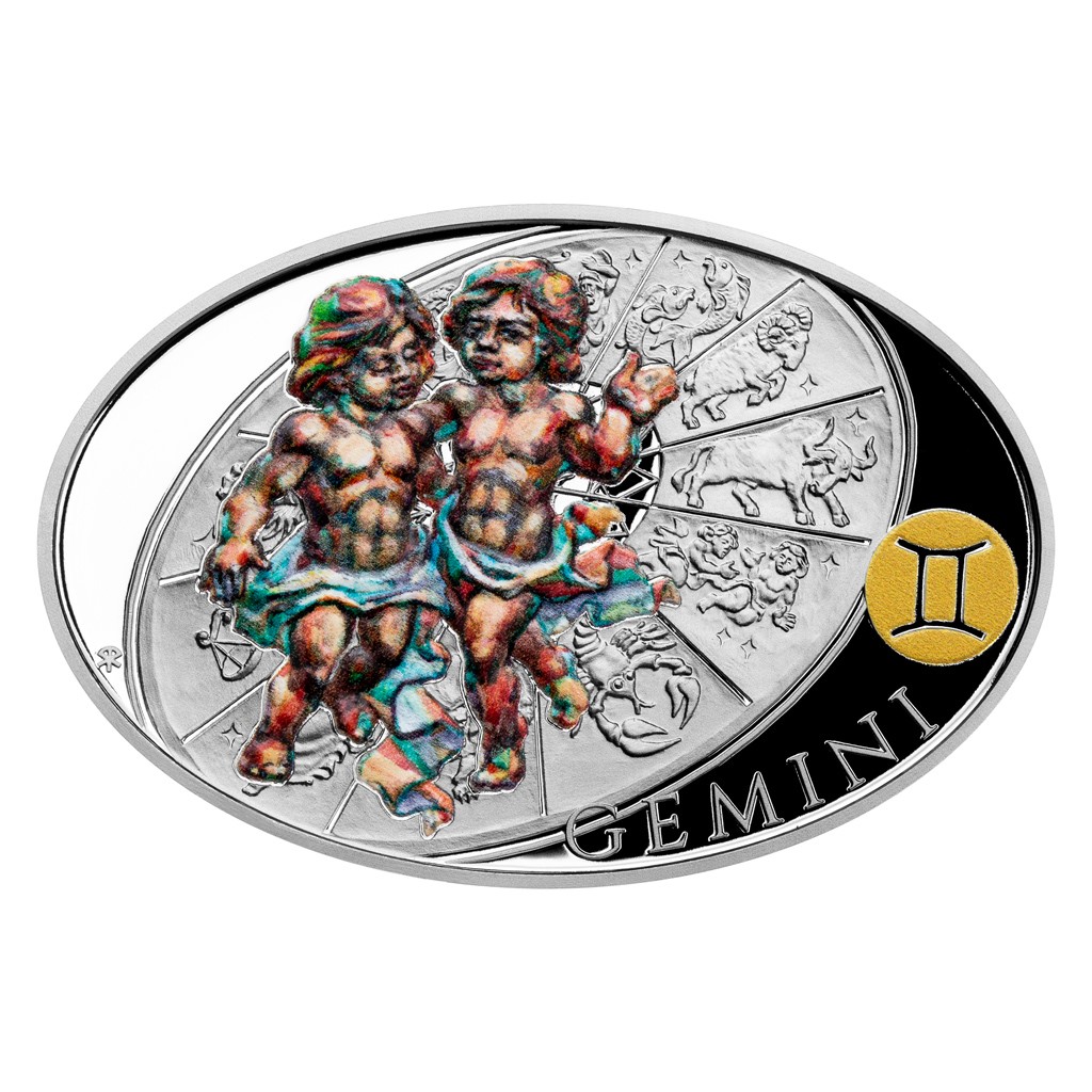 coins and more: 1996) "Gemini," Niue Island: "Signs of the Zodiac Coin ...