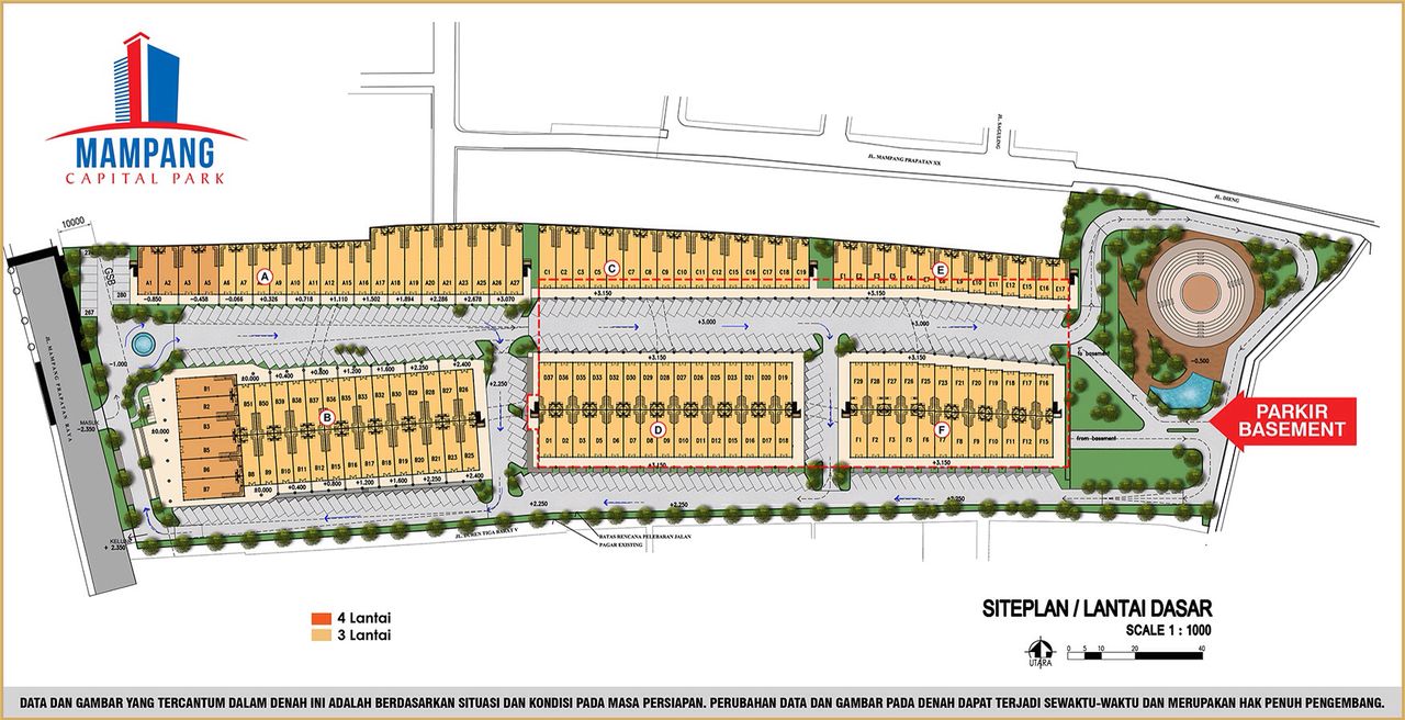 2017 ~ RUKO MURAH DI MAMPANG - MAMPANG CAPITAL PARK, HARGA START 3,6 m-an