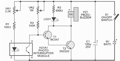 Electronics mini project : Simple Smoke Detector