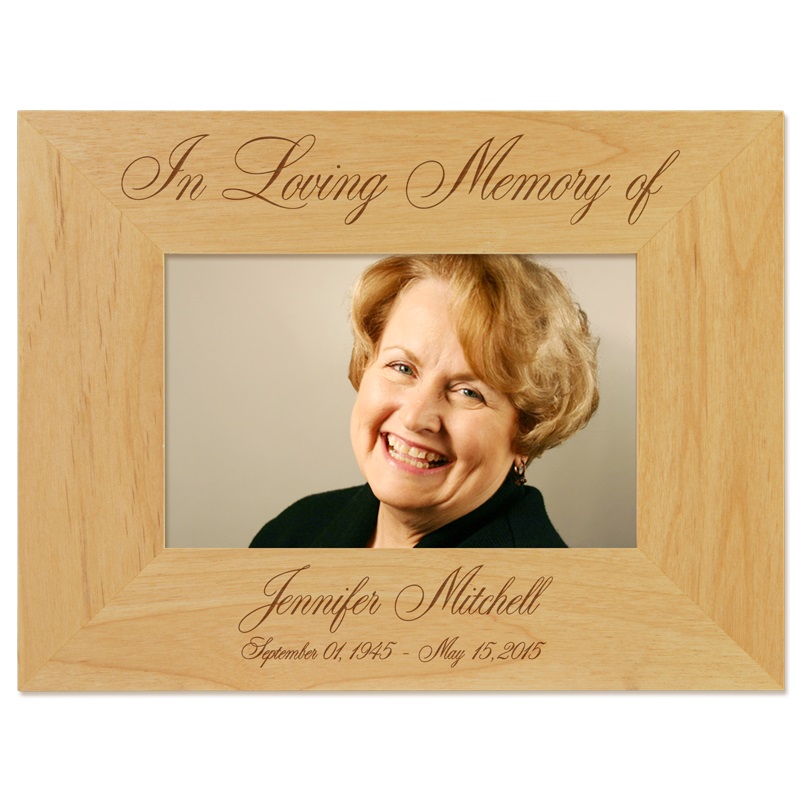 In Loving Memory Picture Frame - Table Frame