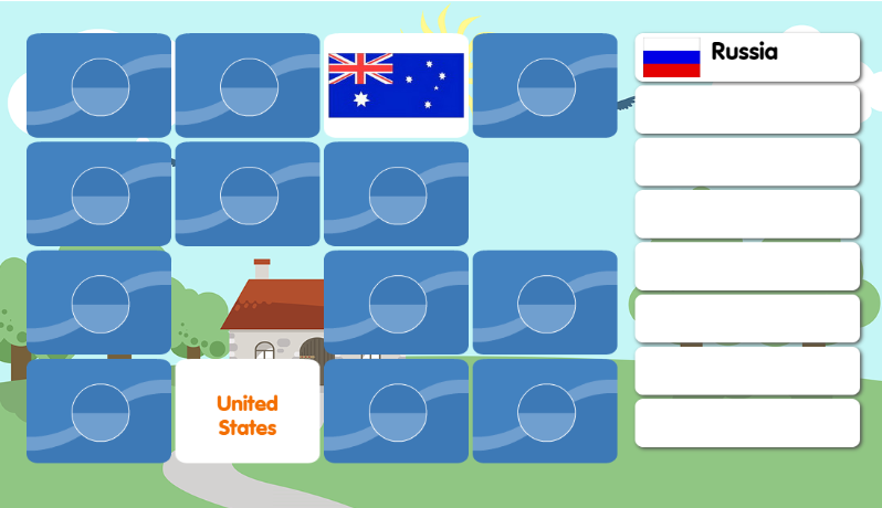miteachertieneunblog: Countries Memory Game