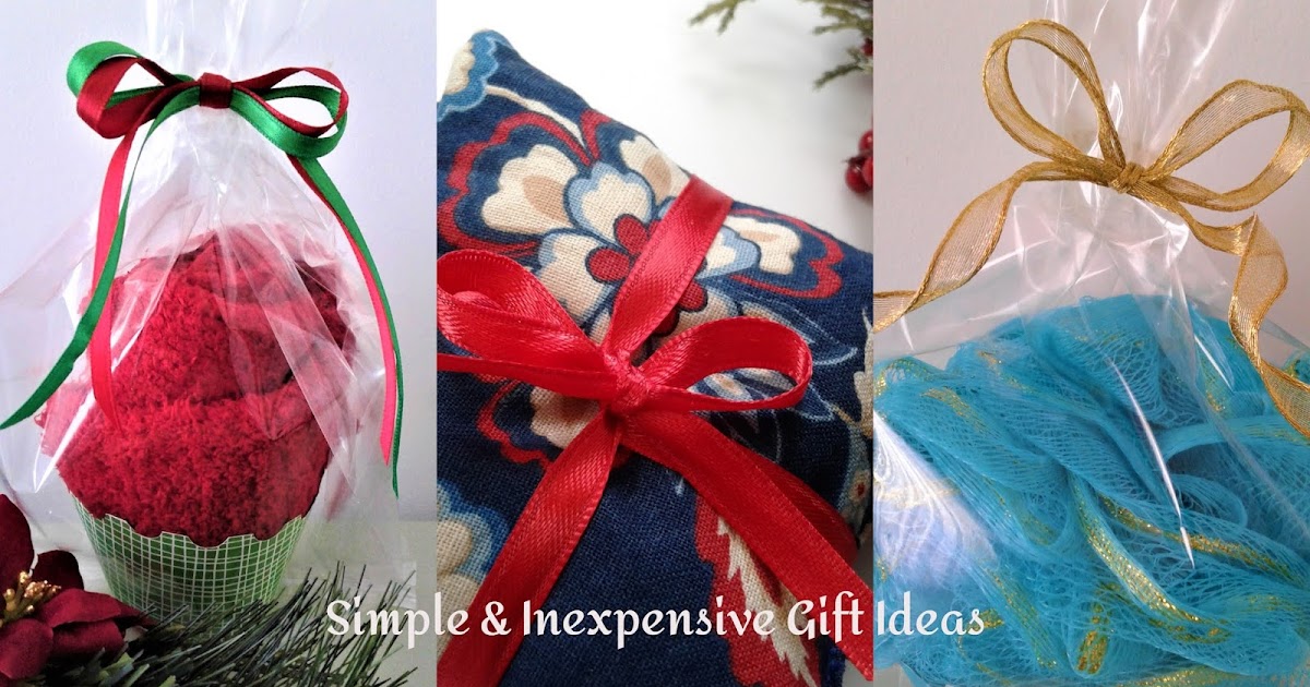 Simple & Inexpensive Gift Ideas