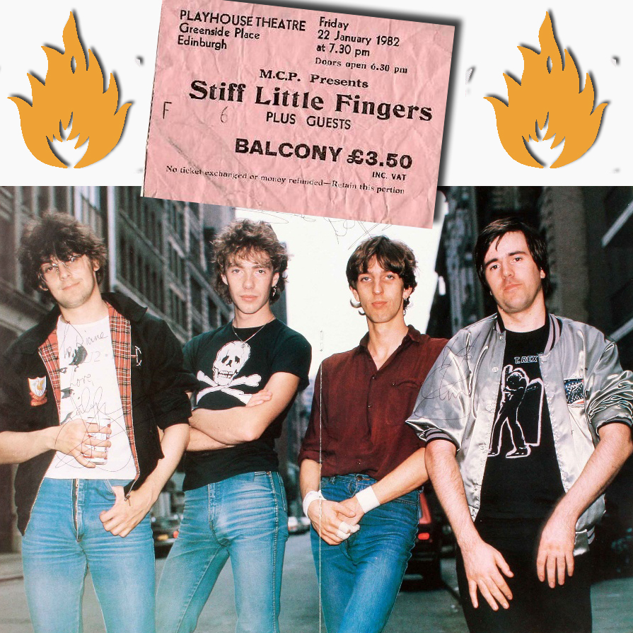 Aural Sculptors - The Stranglers Live: Stiff Little Fingers Edinburgh ...