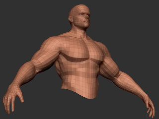 Yin Shiuan's Blog_I Have A CG Dream: Arnold schwarzenegger_WIP_10/23