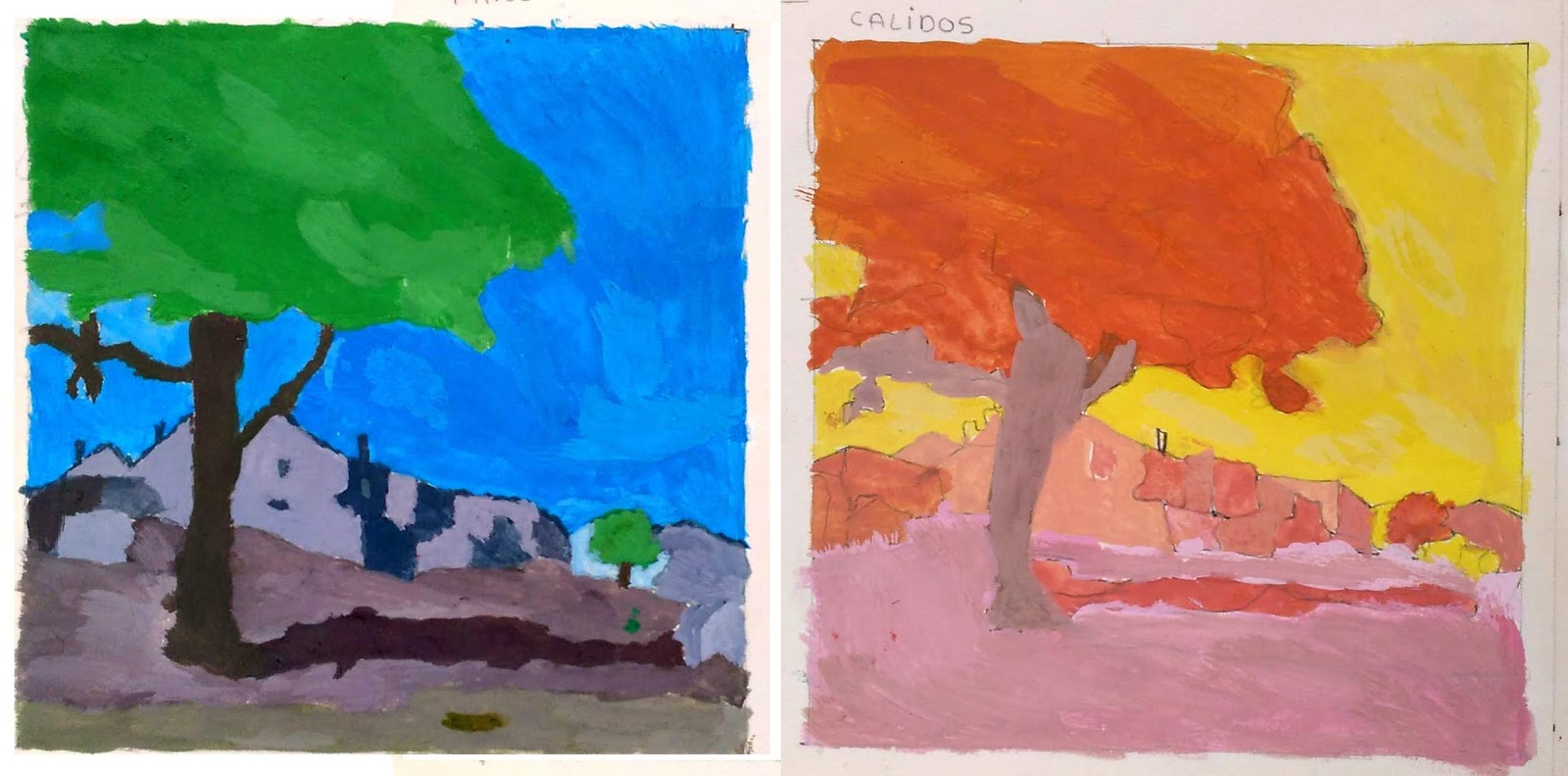 EL DOMINIO DEL DIBUJO: TA 28. El Color: armonía de gamas por ...