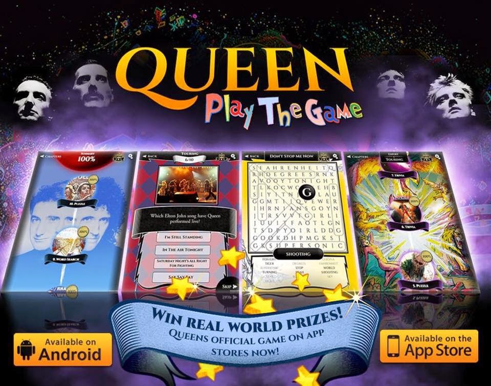 QUEENLIVES : Games: App official Queen com jogos e muito mais