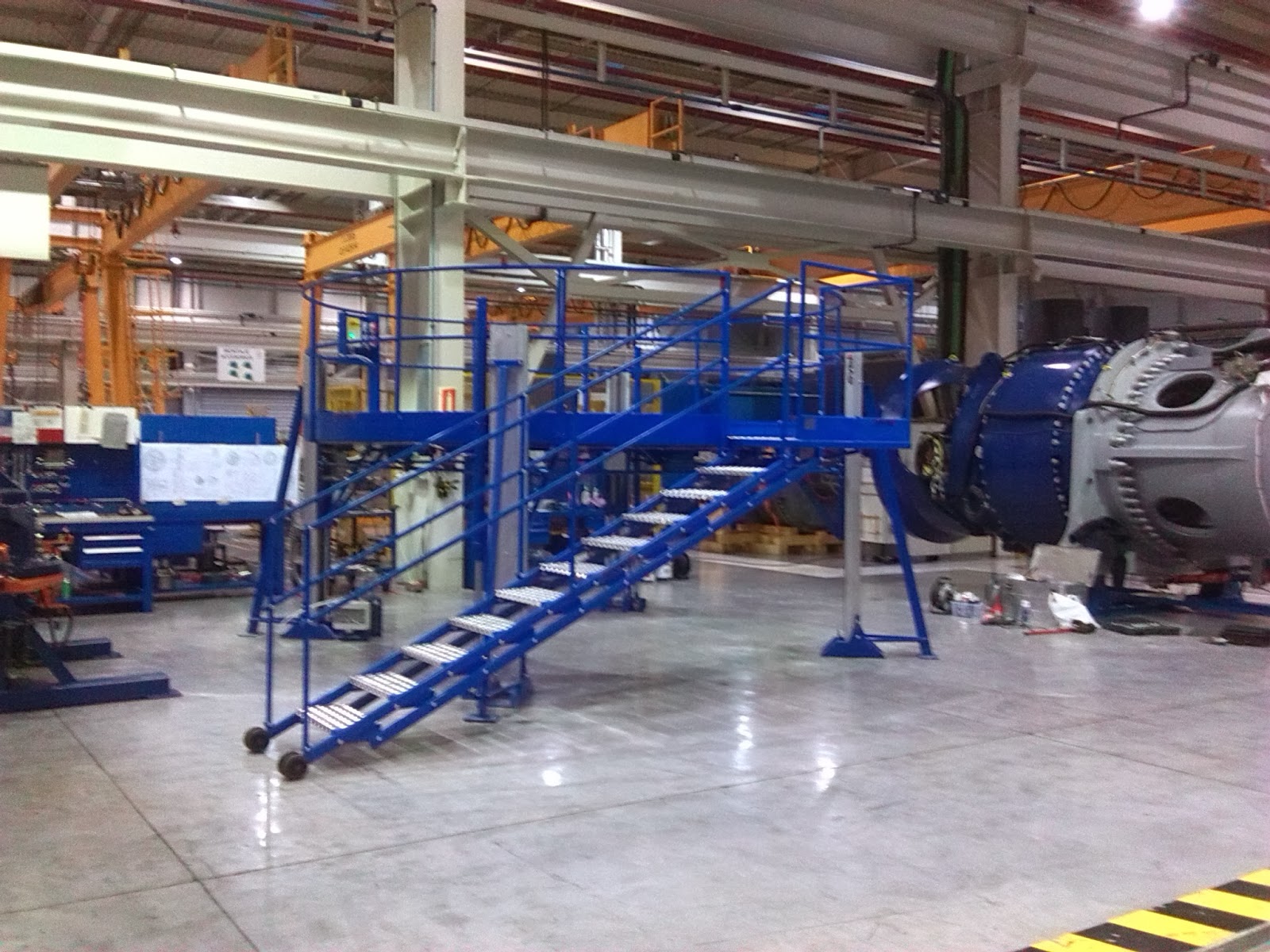 Plataforma circular.