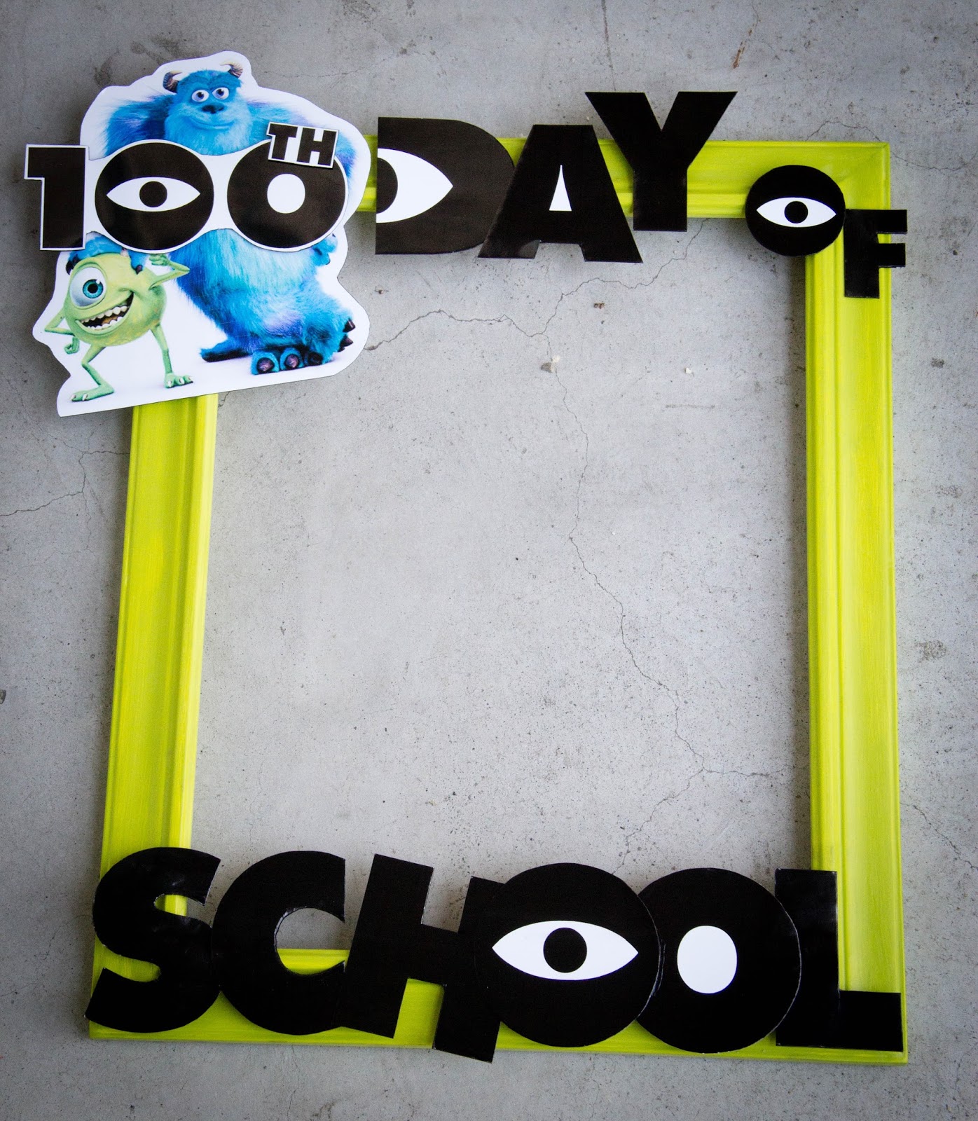 Tenaciously Remembered: Monsters Inc. Frame