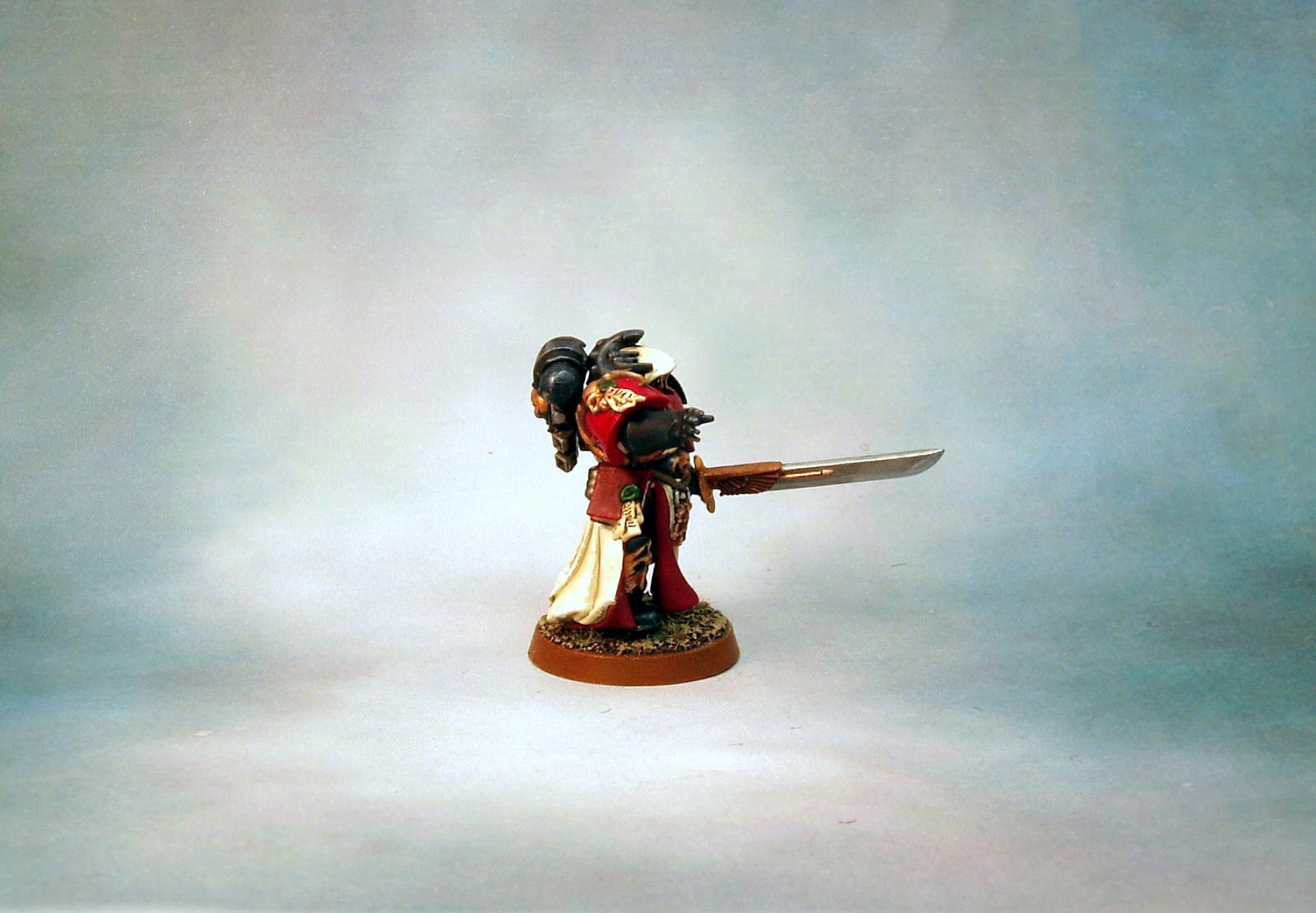 Aurelius Legion: 40k - Blood Angels Knights of Blood Librarian - Dark ...