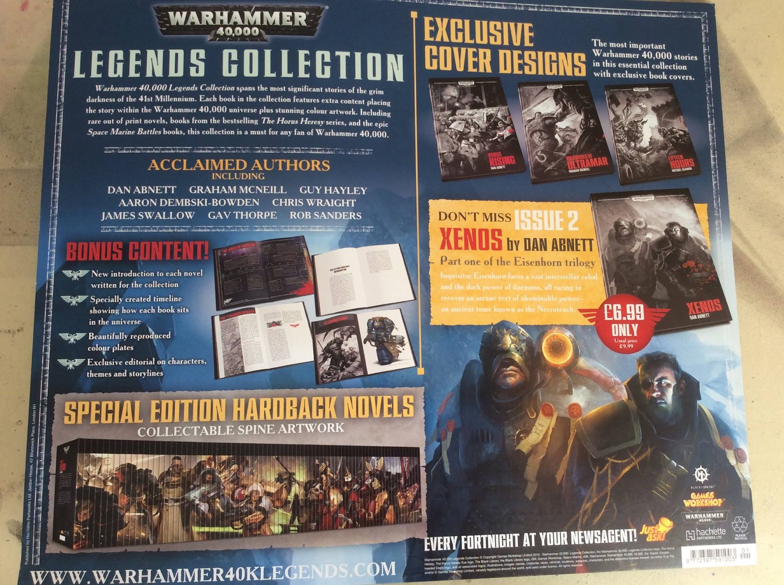 Millest's Mediocre Meanderings: Warhammer 40,000 Legends Collection ...